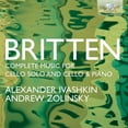 Andrew Zolinsky - Complete Music for Cello Solo & Piano - Music ...