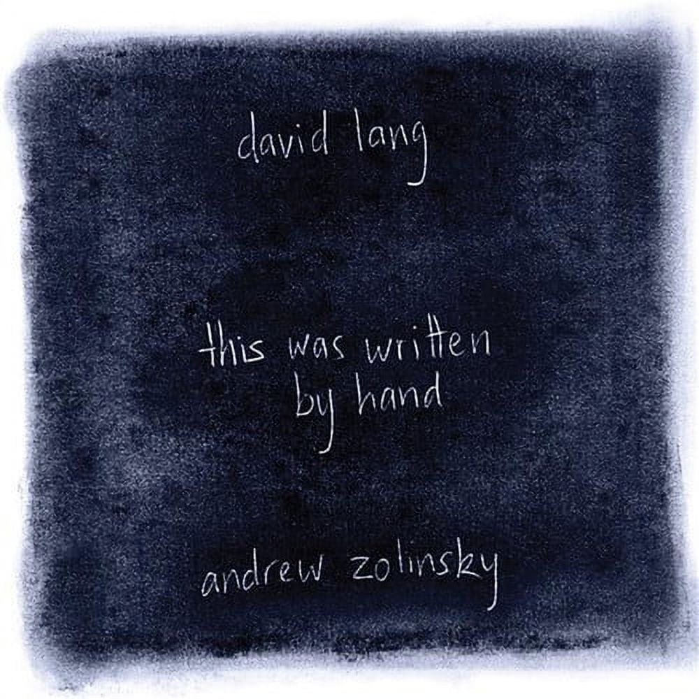 Andrew Zolinsky - This Was Written By Hand - Music & Performance - CD ...