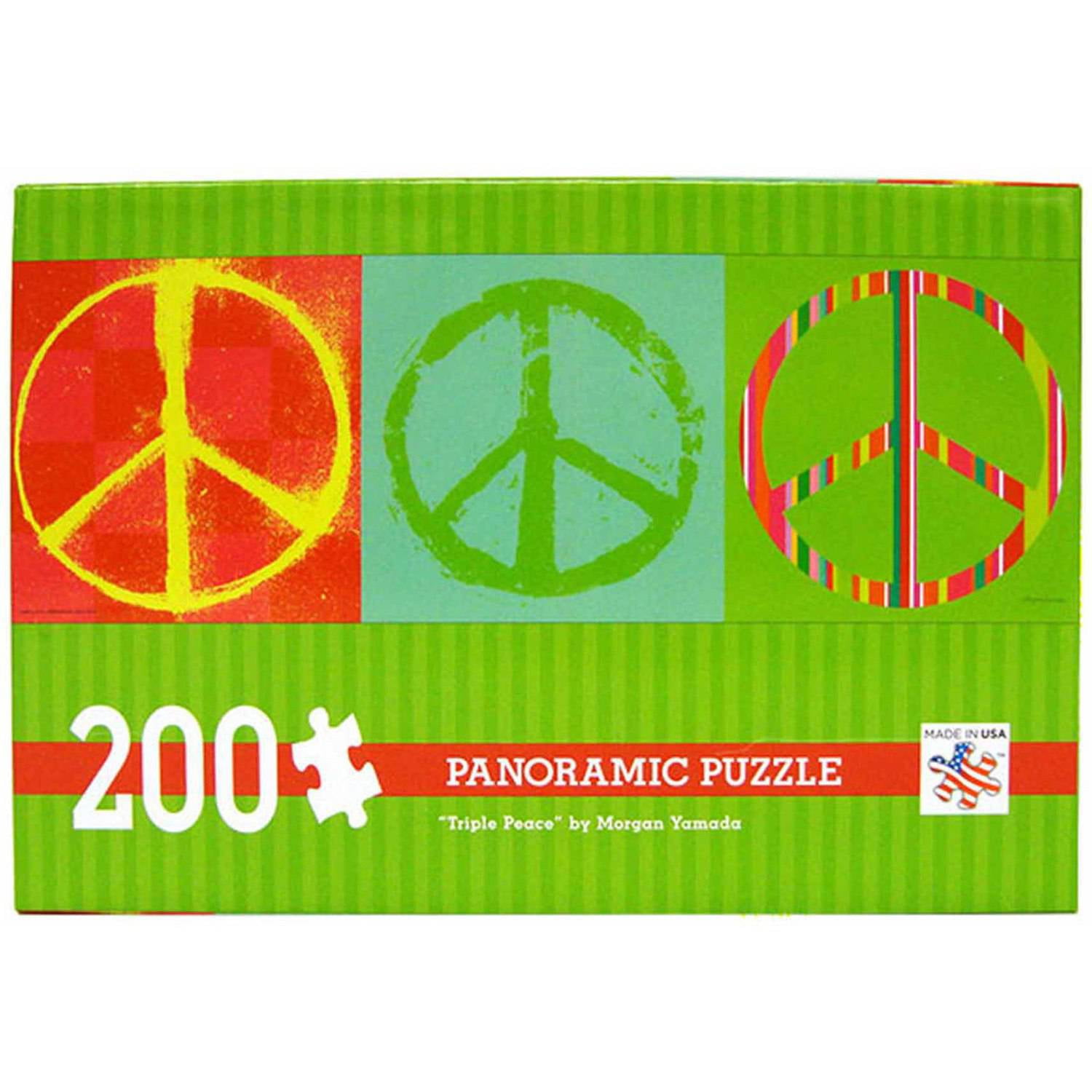 Andrews+Blaine 200-Piece Triple Peace Panoramic Puzzle - Walmart.com