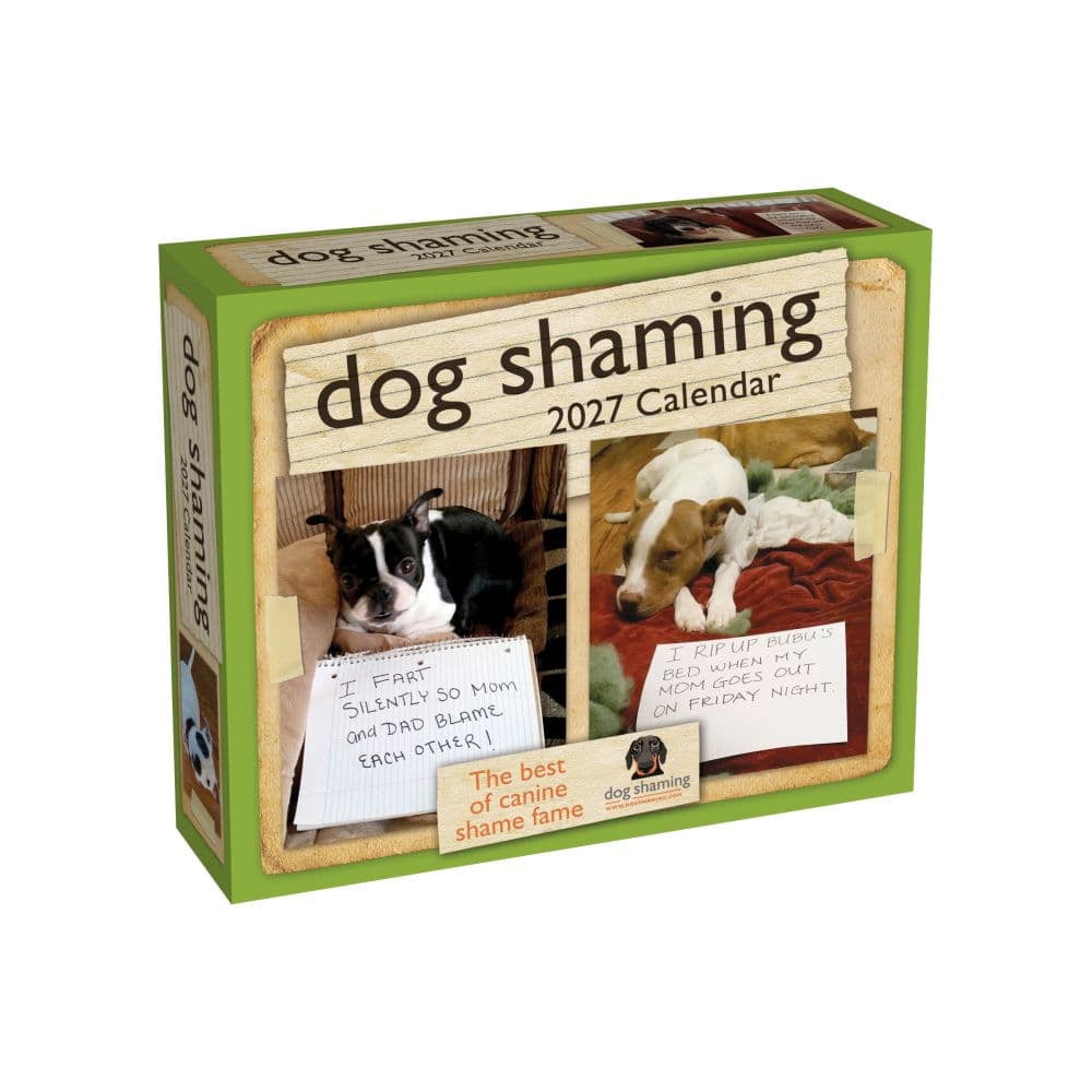 Andrews McMeel Publishing, Dog Shaming 2027 Desk Calendar - Walmart.com