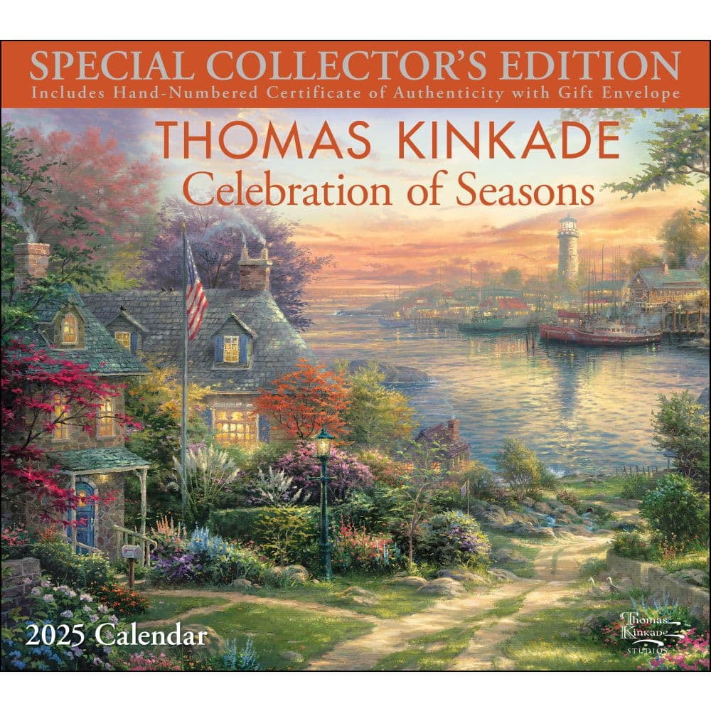 Andrews McMeel Publishing, Kinkade Collectors Edition 2025 Wall ...