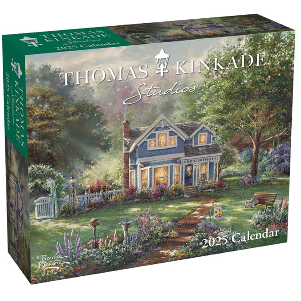 Andrews McMeel Publishing, Kinkade Painter of Light 2025 Desk Calendar ...