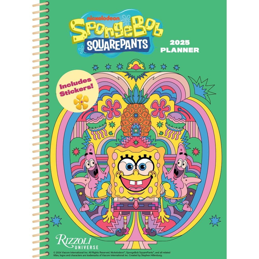 Andrews McMeel Publishing, Spongebob Squarepants 2025 Planner - Walmart.com