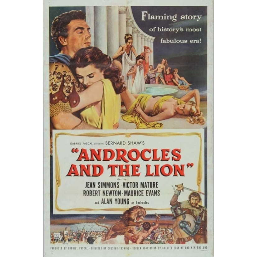 Androcles and the Lion Movie Poster Print (27 x 40) - Item # MOVAB04510 ...