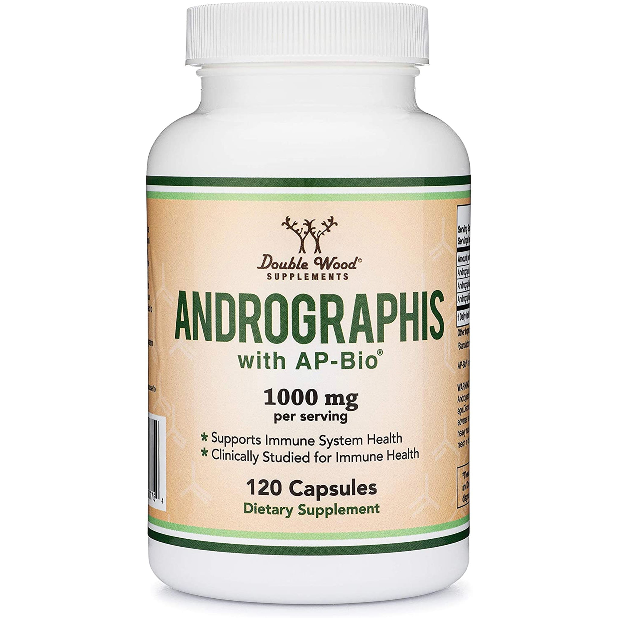 Andrographis Max Andrographides - 1,000mg Serving Size (120 Capsules ...