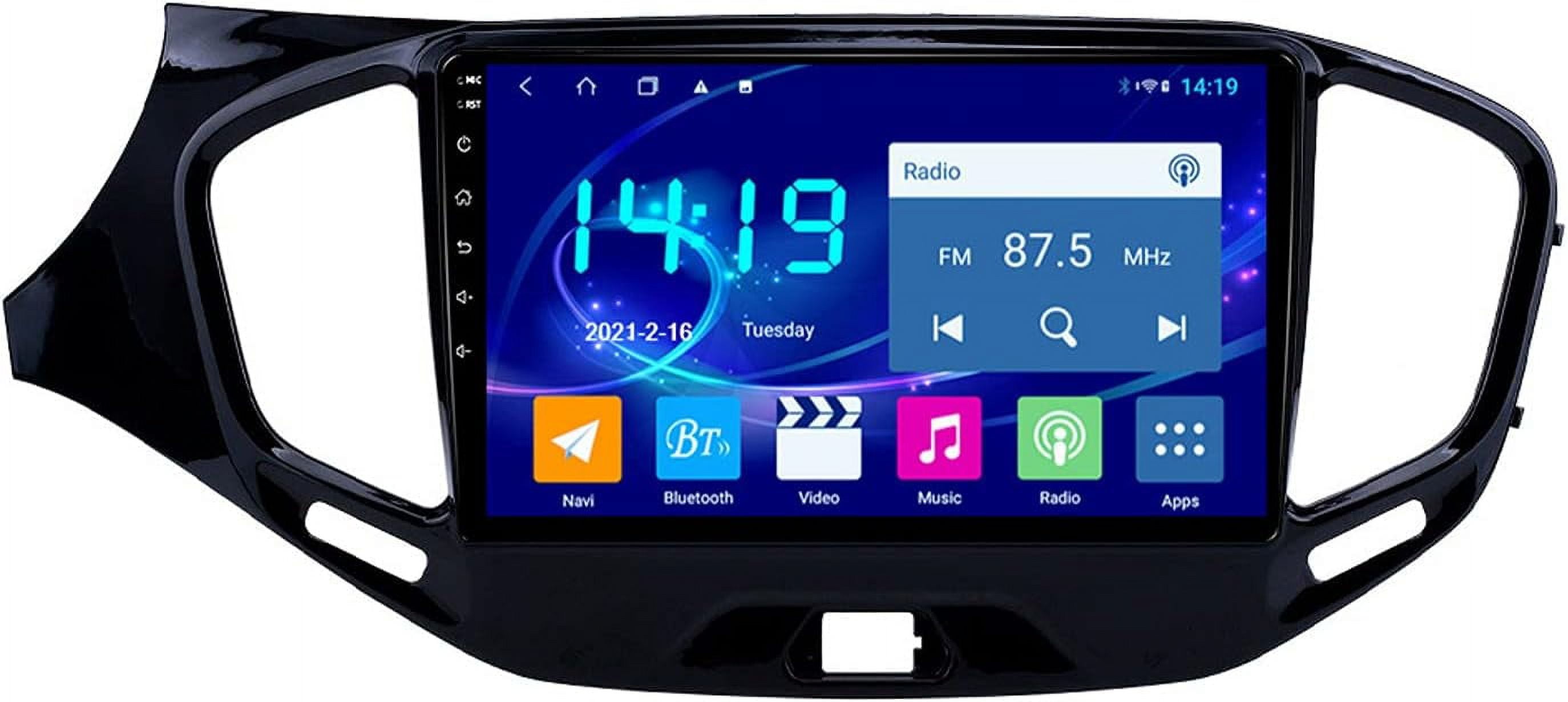 Android 10.0 Car Audio Stereo Head Unit GPS Navigation Supports ...