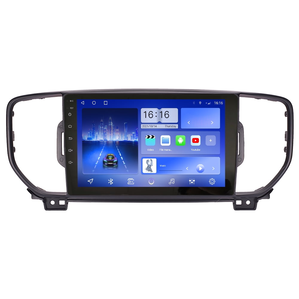 Android 10 Autoradio 9" Car Navigation Stereo Octa Core 4GB 64GB Multimedia Player GPS Radio 2 ...