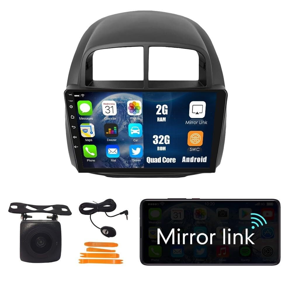 Android 10 Autoradio Car Navigation Stereo Multimedia Player GPS Radio ...