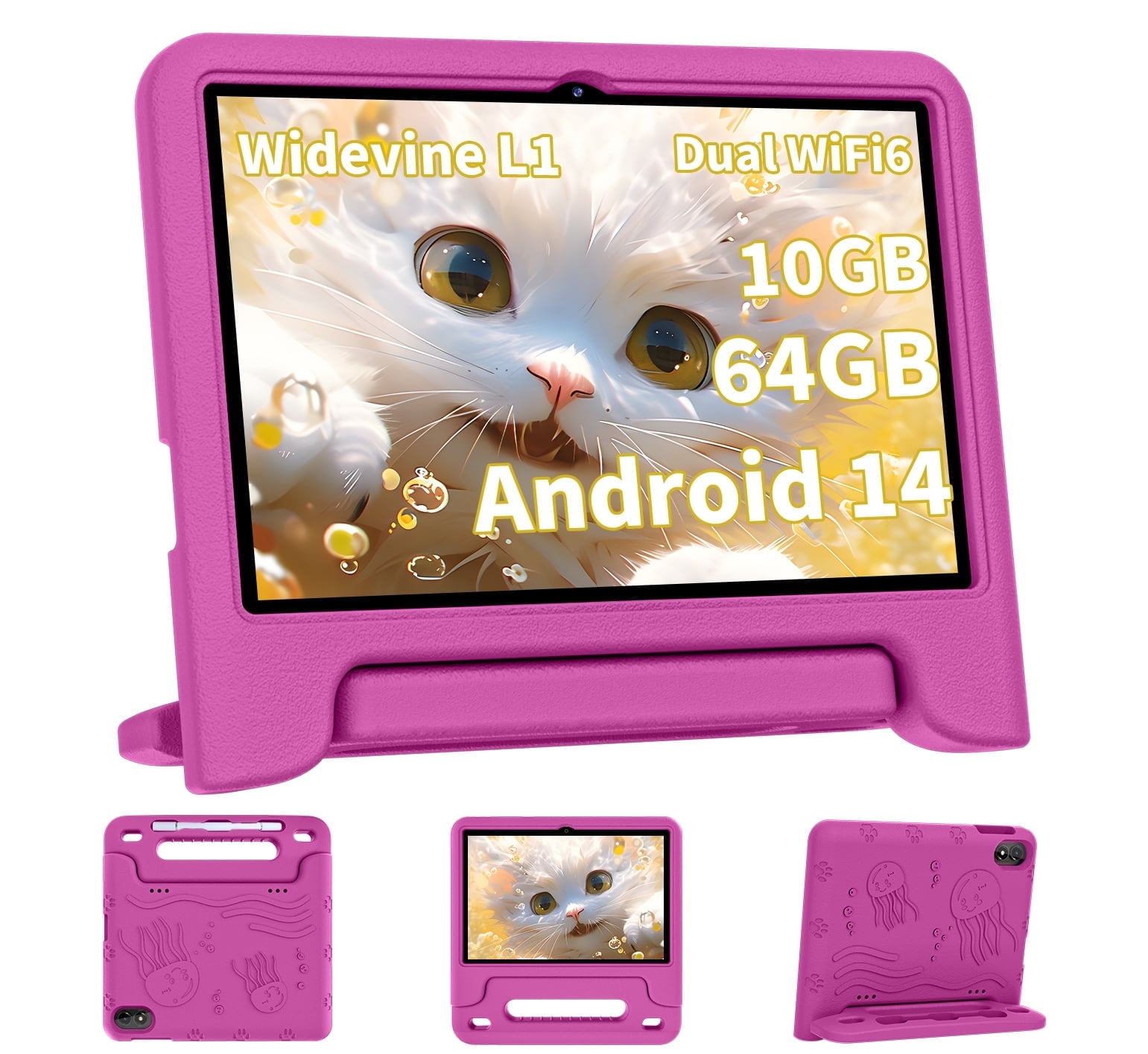 2025 Upgraded Android 14 10inch Kids Tablet , , Octa-core CPU, 10GB ...