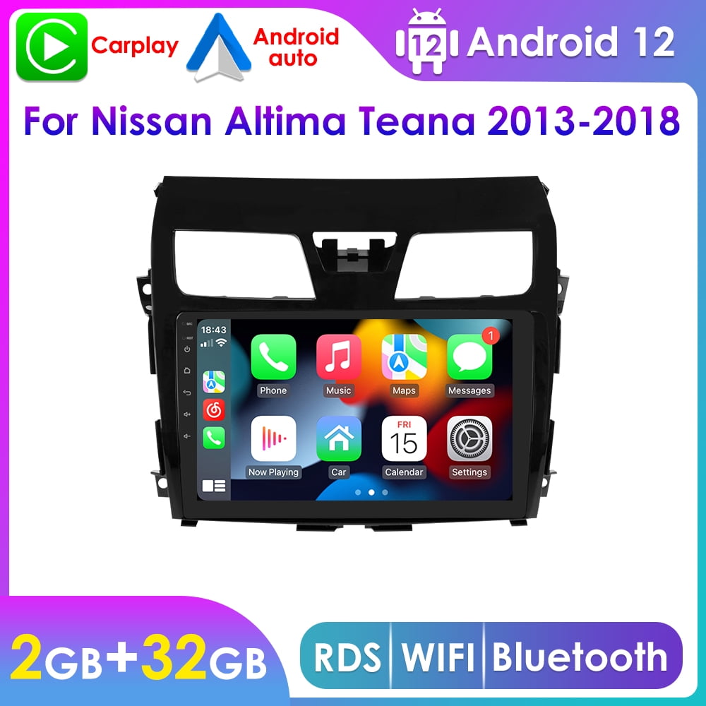 Android 12.0 GPS Bluetooth Car Audio System, 2+32GB Stereo Radio ...