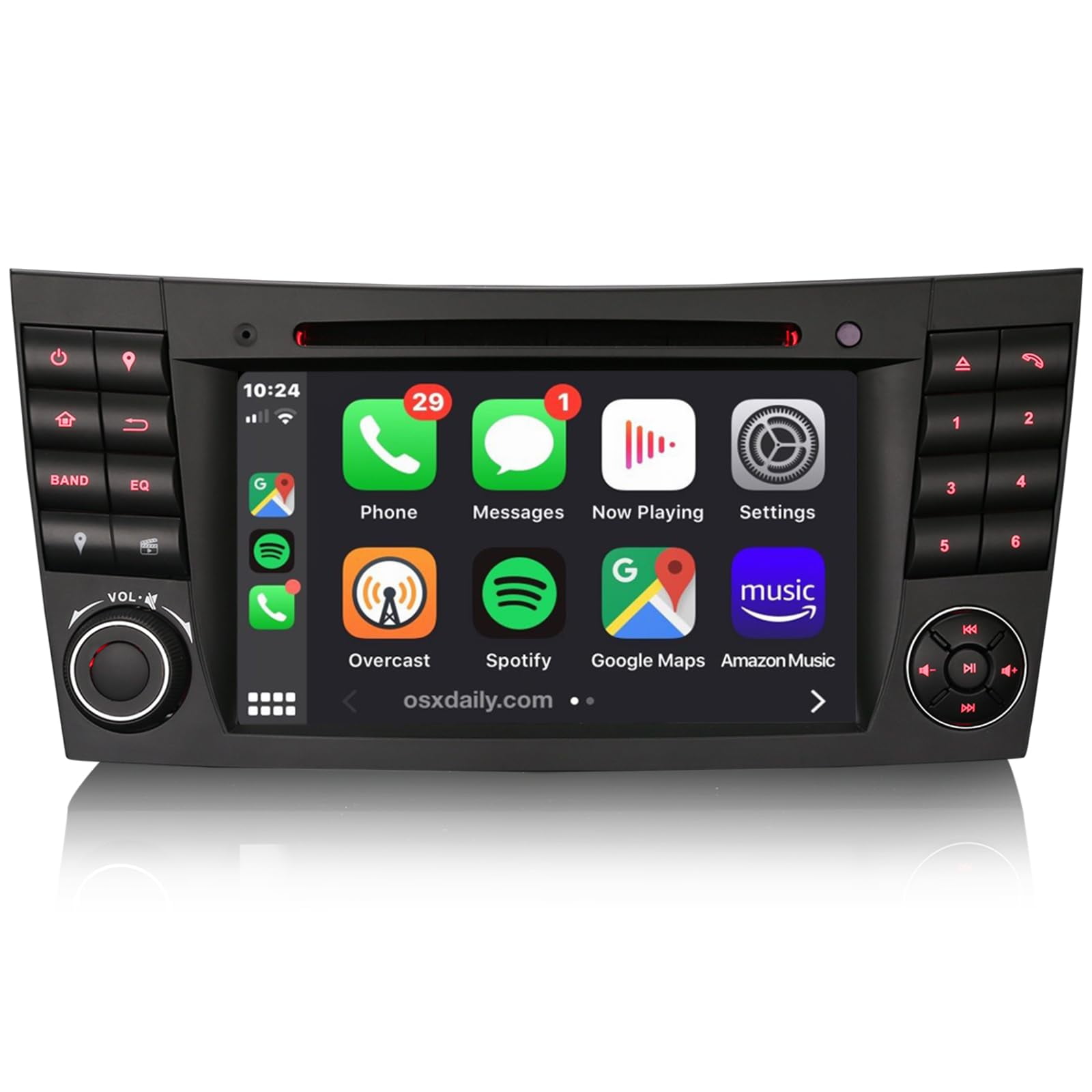 Android 12 [4G+64G] Car Radio Head Unit for Mercedes Benz CLS Class C219 E Class W211 Carplay ...