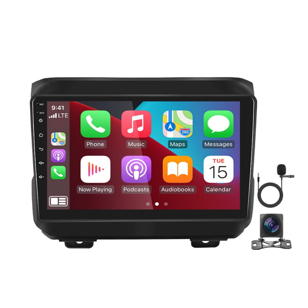 Android 12 Car Radio Stereo for Jeep Wrangler JL 2018-2019 9" Touch ...