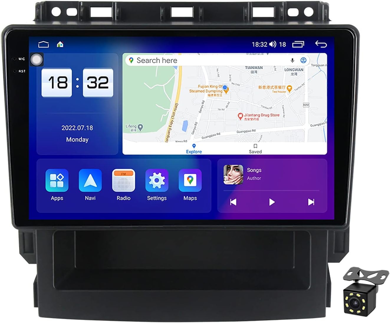 Android 12 Car Stereo Navigation GPS Unit for Subaru XV Forester 5 2017 ...