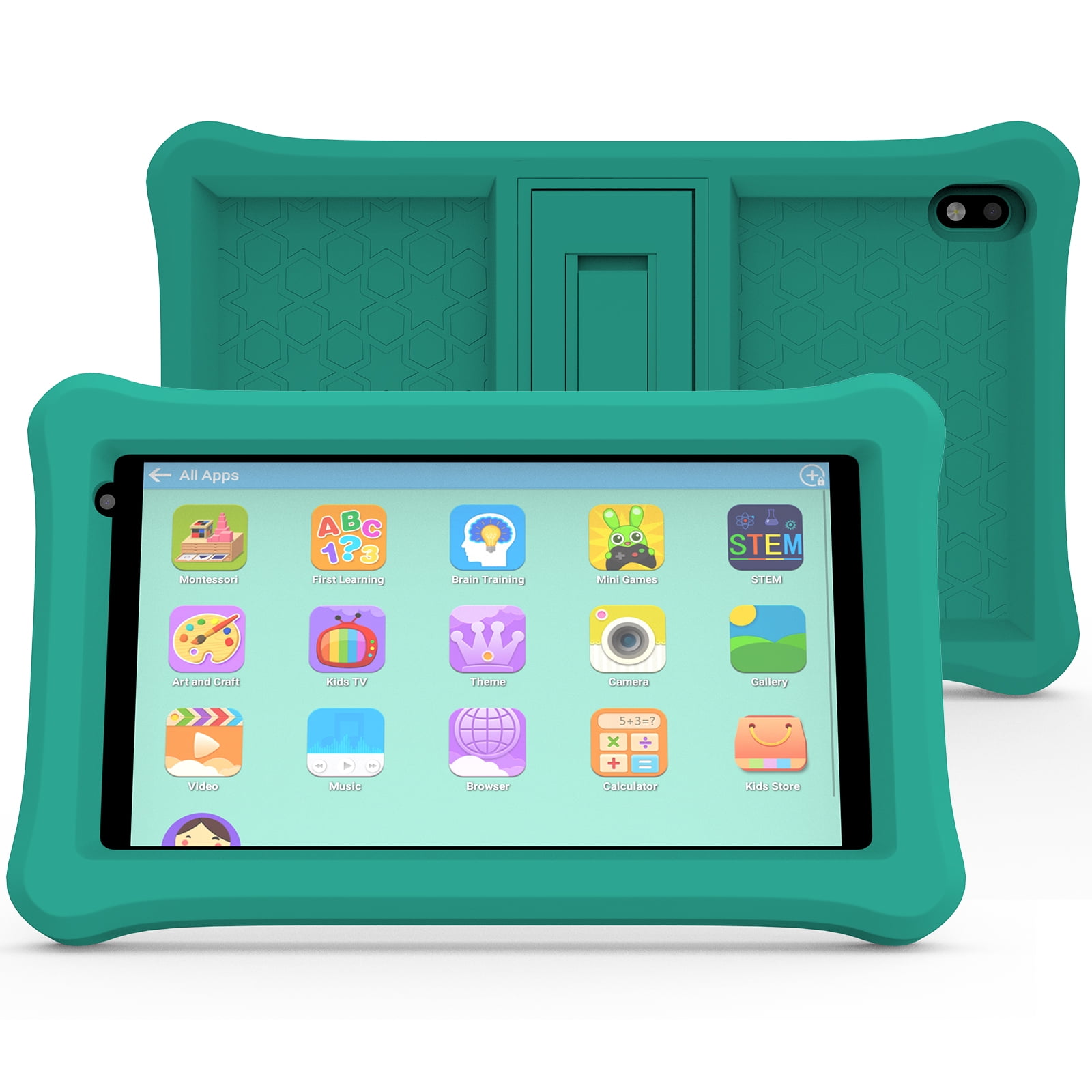 Android 12 Kids Tablet 7 inch Toddler Tablet for Kids Edition Tablet ...