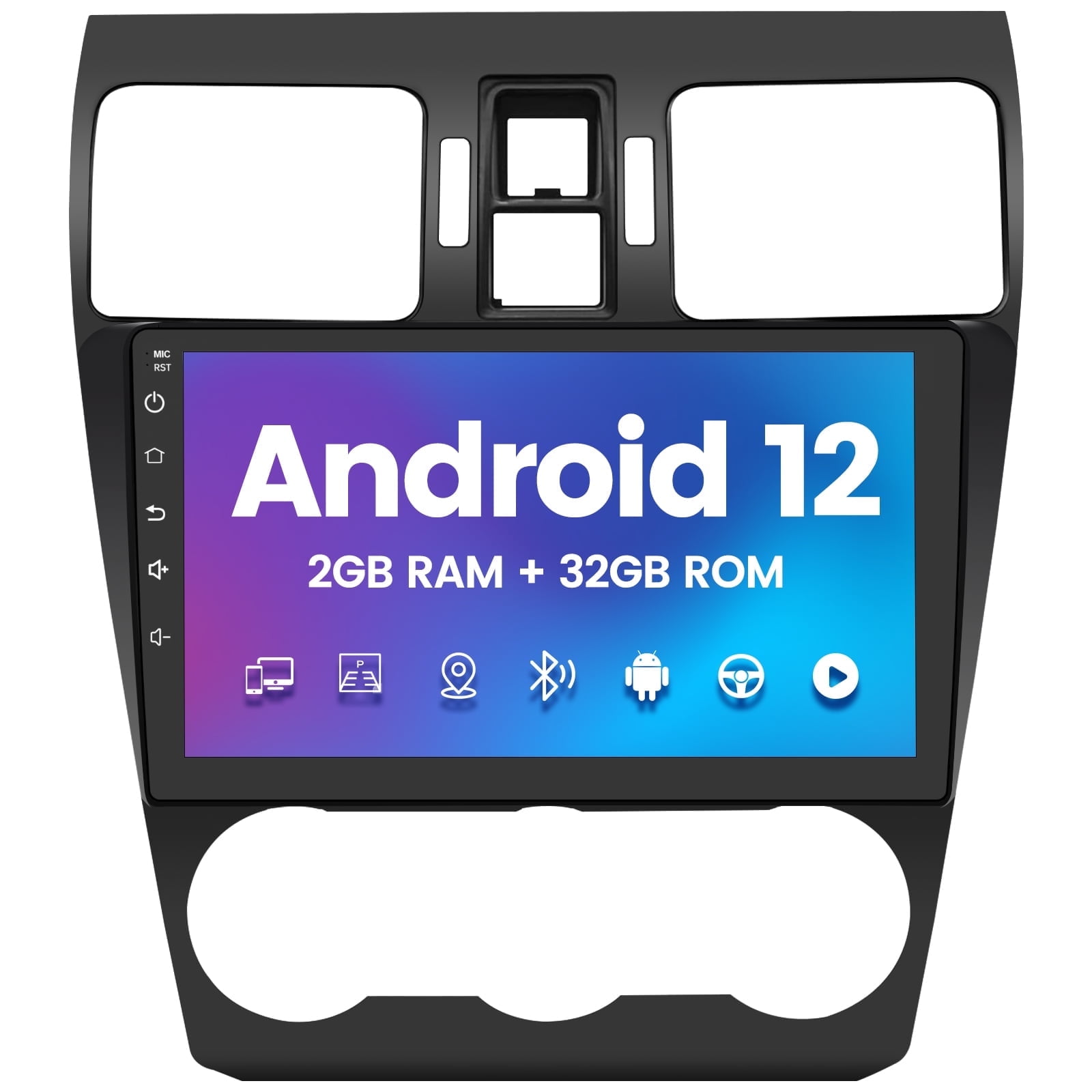 Android 12 System For Subaru Forester WRX Impreza 2013 2014 2015 ...