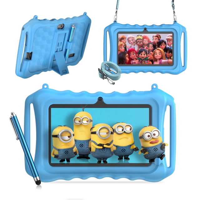 Android 12 Kids Tablet, 3GB+32GB, IWAWA APP, Parental Control, Blue ...