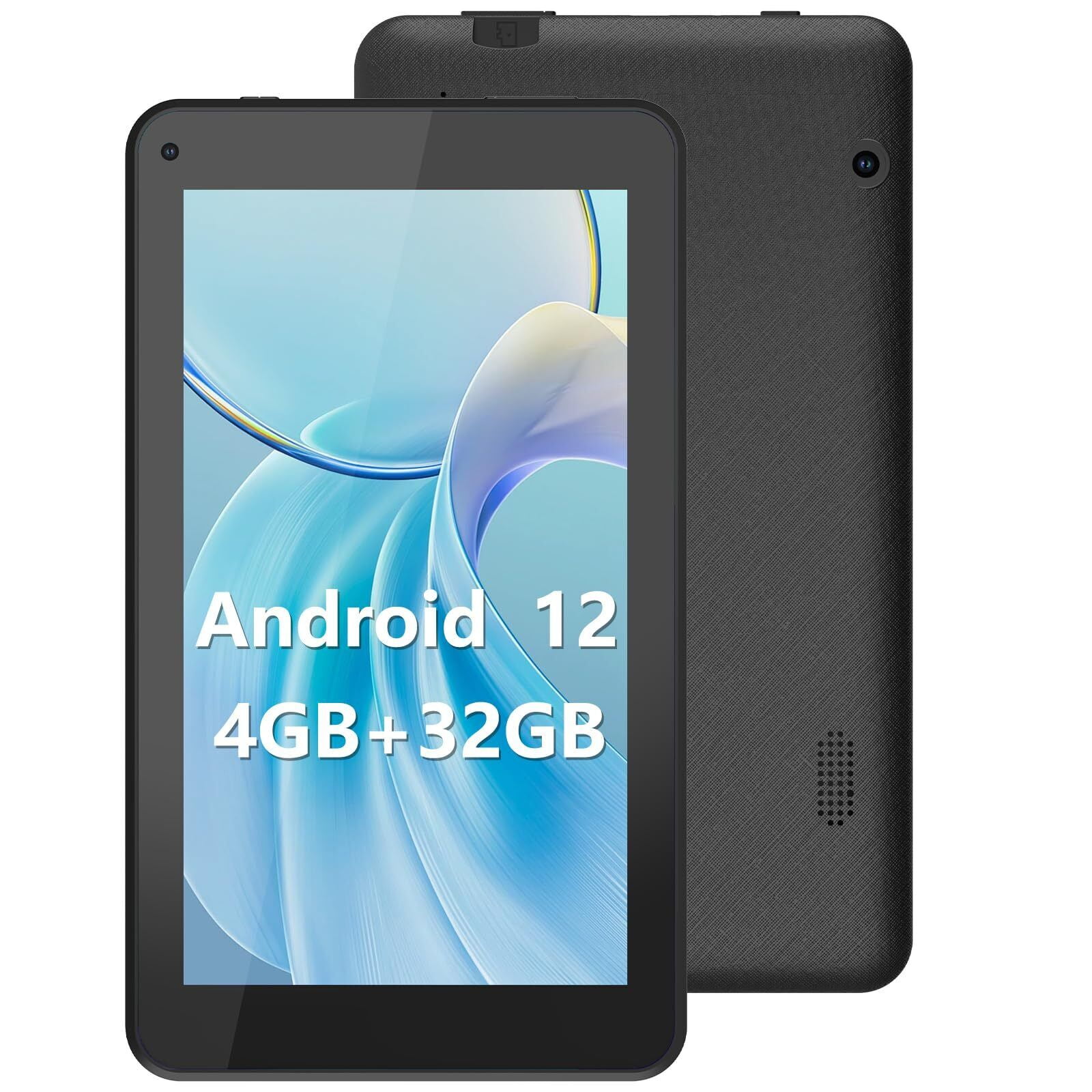 Android 12 Tablets 7 inch Tablets 4+32GB+1TB(Expand) Quad-Core Wi-Fi ...