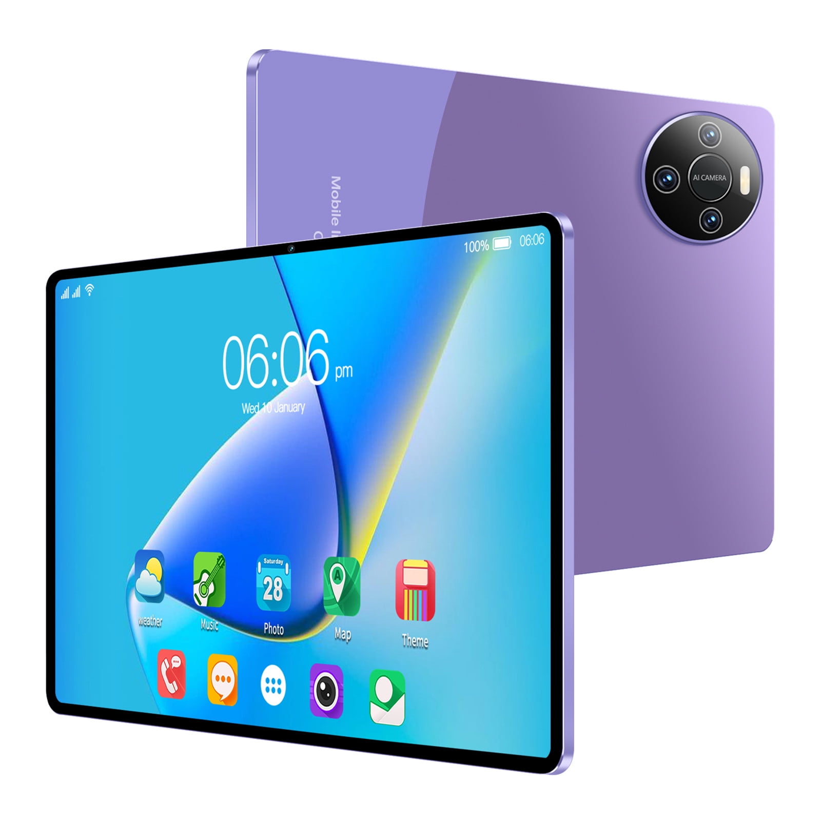 Android 13.0 Tablet 10.1 Inch Touchable Screen 1280X1080P Full HD ...