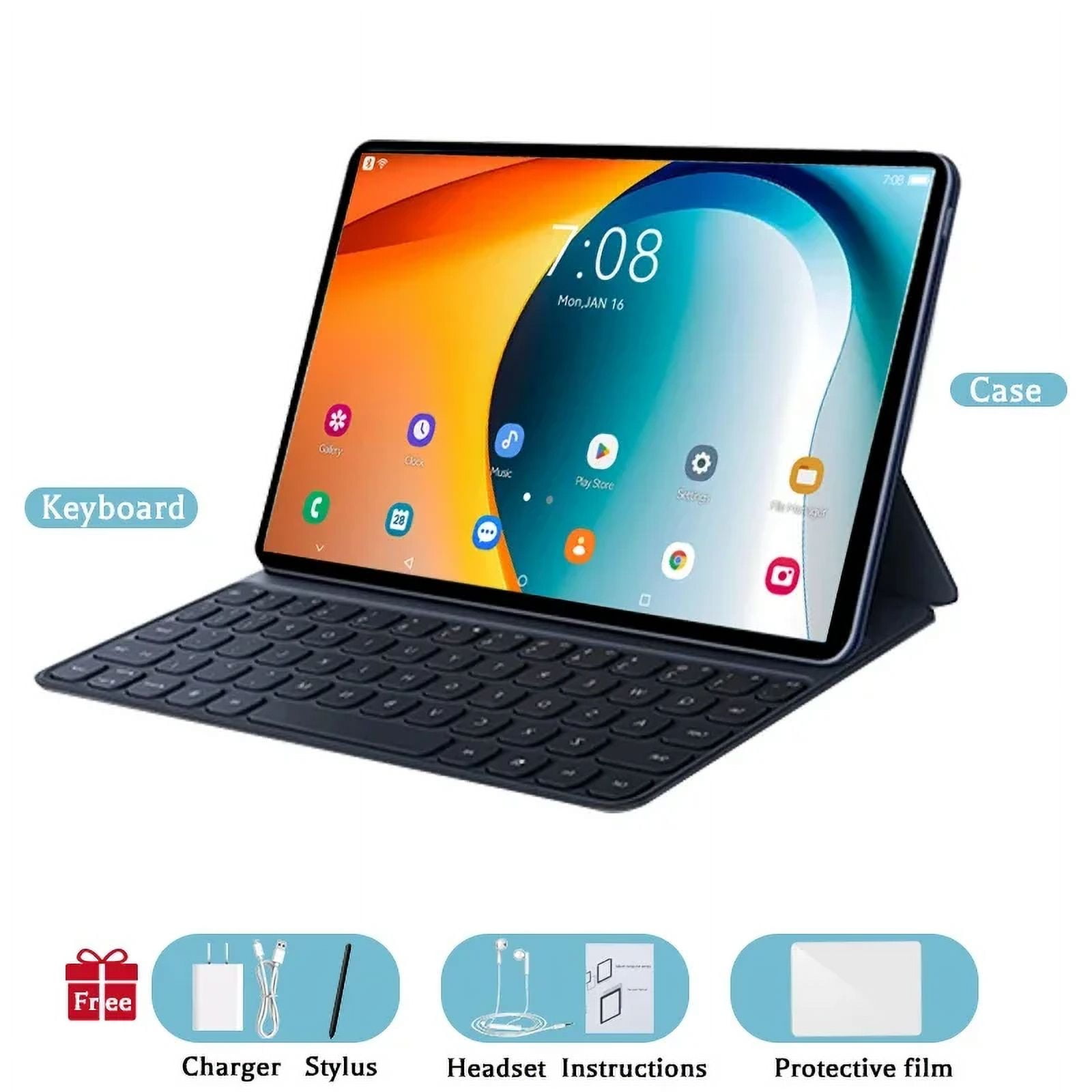 Android 13 10.1 Inch Tablet Pad 8 Pro Global Version 10000mAh Tablets G ...