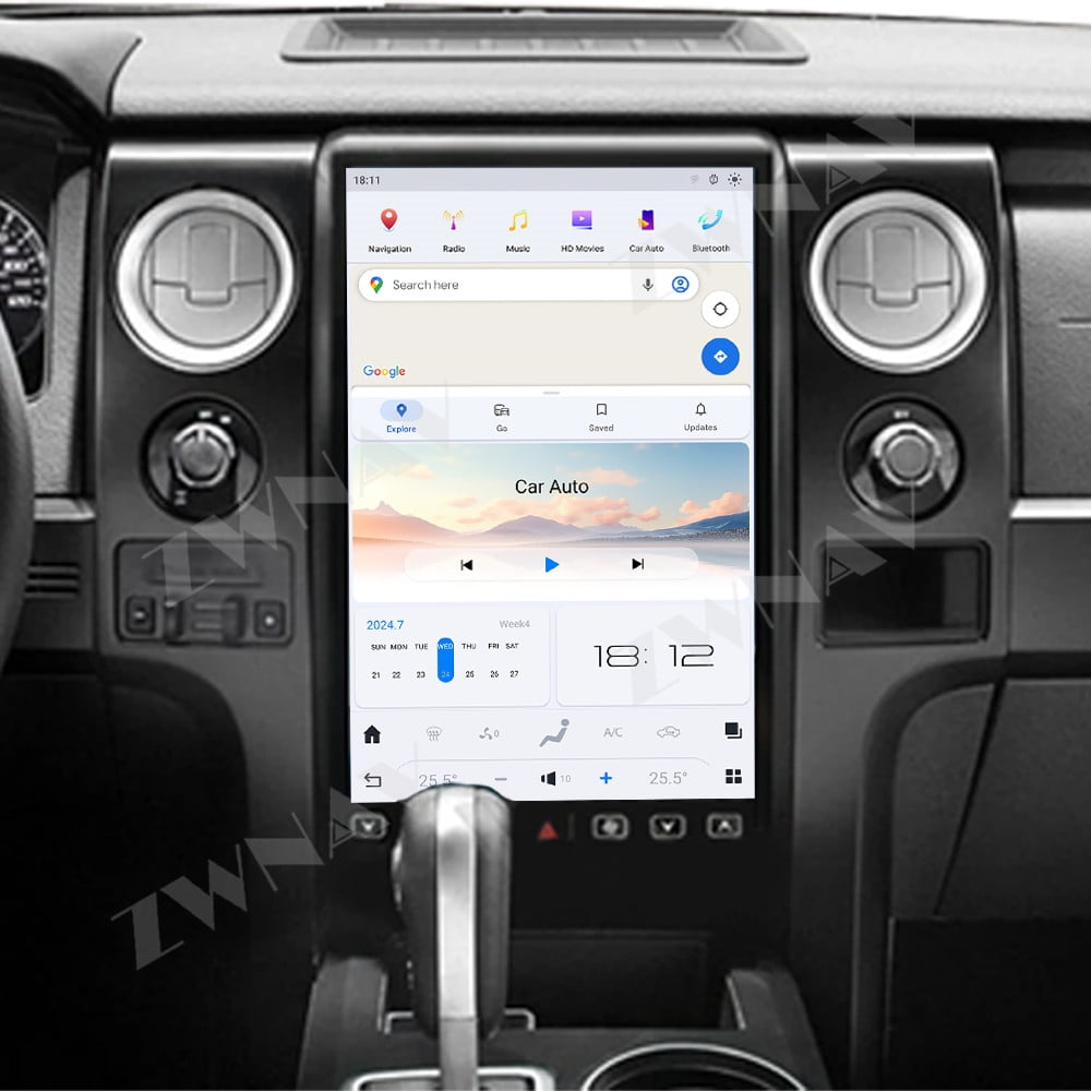 Android 13 Car Radio for Ford F150 2013 2014 Stereo Replacement Tesla ...