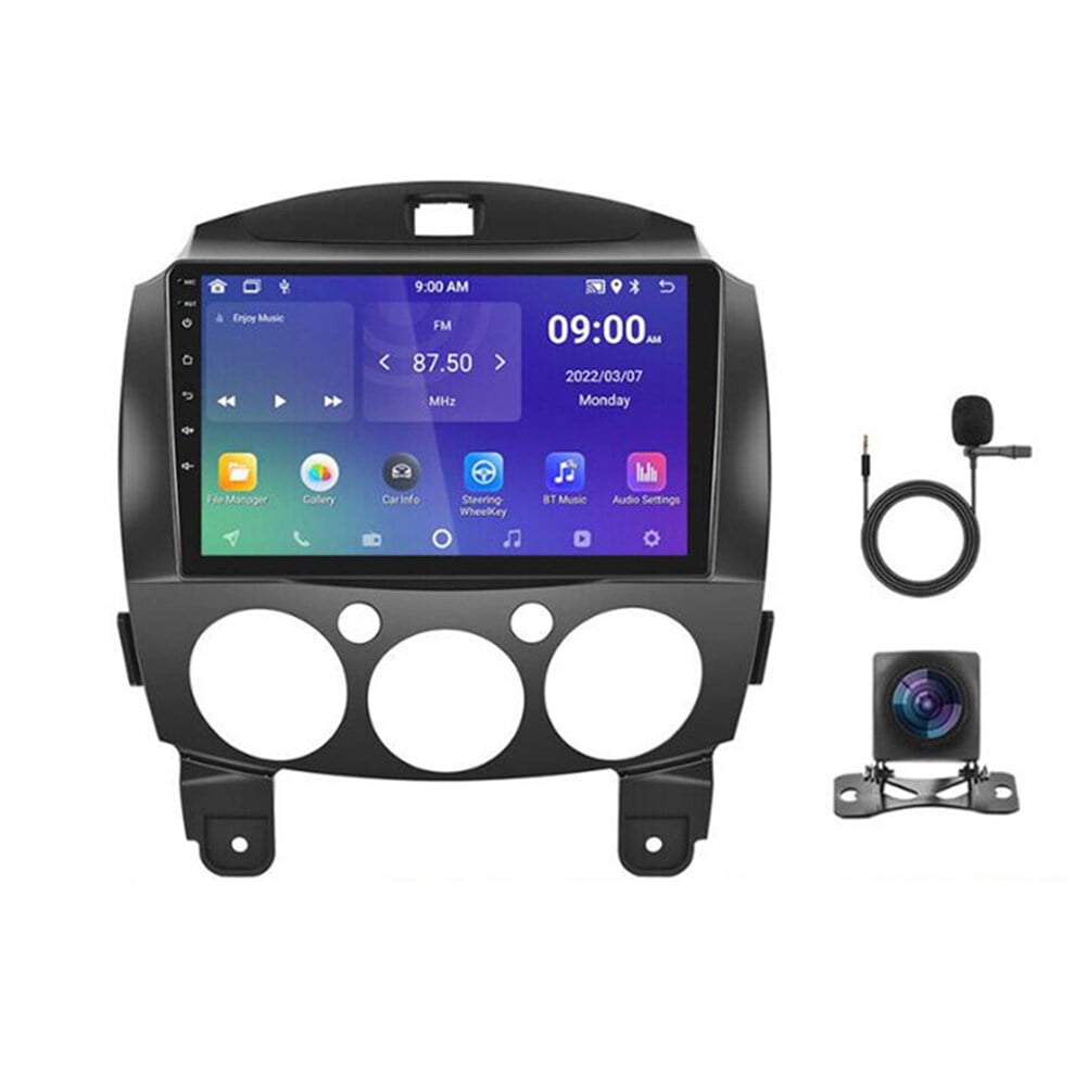 Android 13 Car Radio Stereo for Mazda 2 2007-2013 9" Touch Screen ...