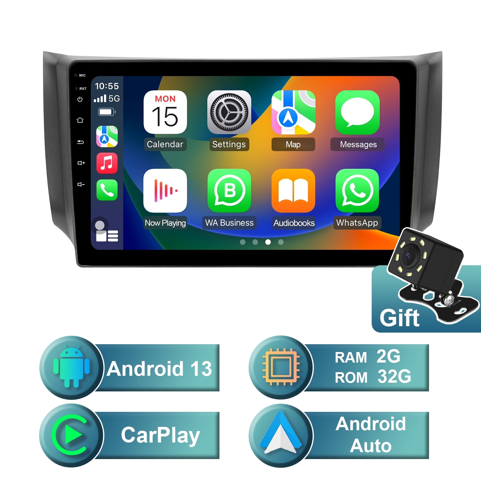 Android 13 Car Stereo Radio Multimedia for Nissan Sentra 2013-2017 ...
