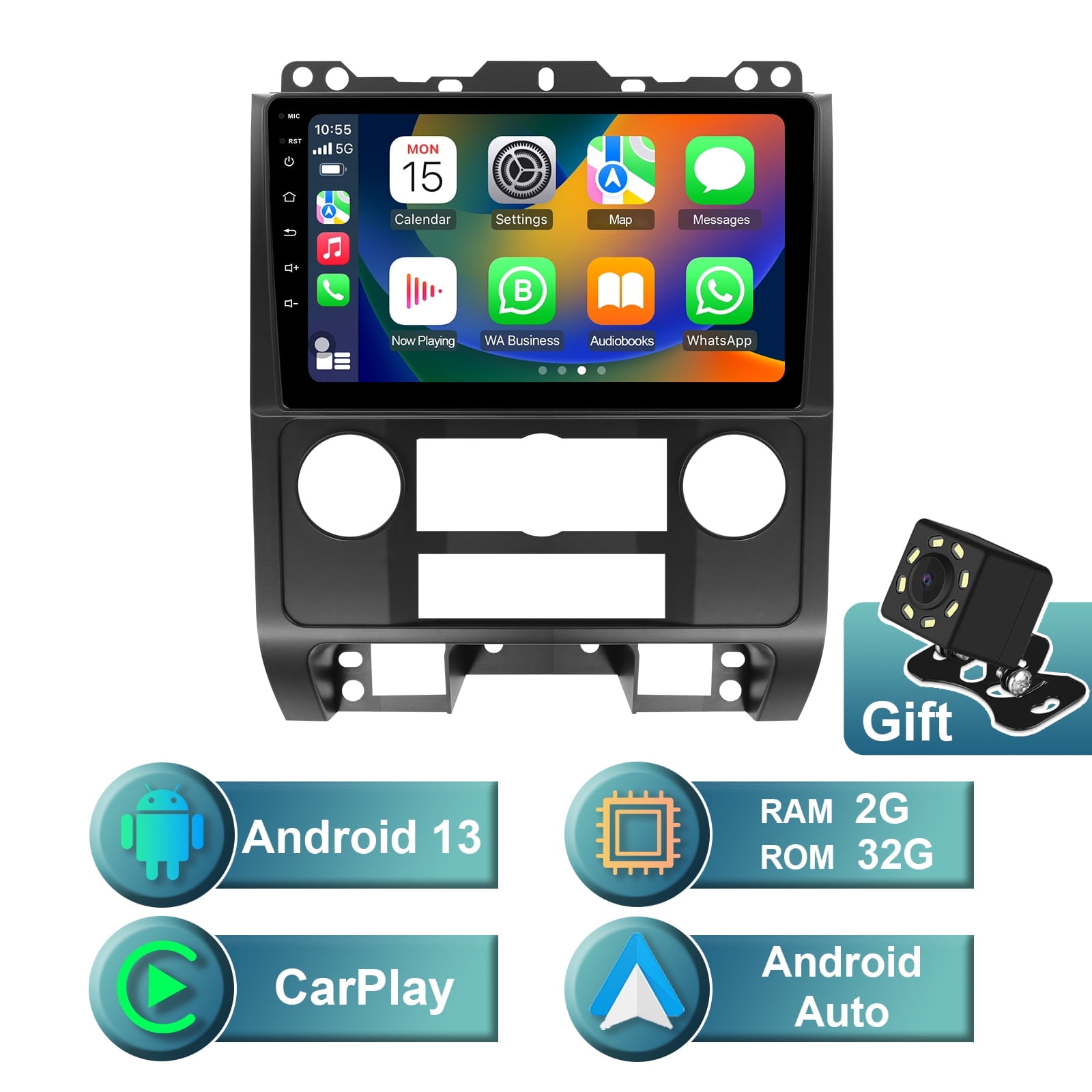Android 13 Car radio for Ford Escape/Kuga & Mazda Tribu 2007-2012 ...