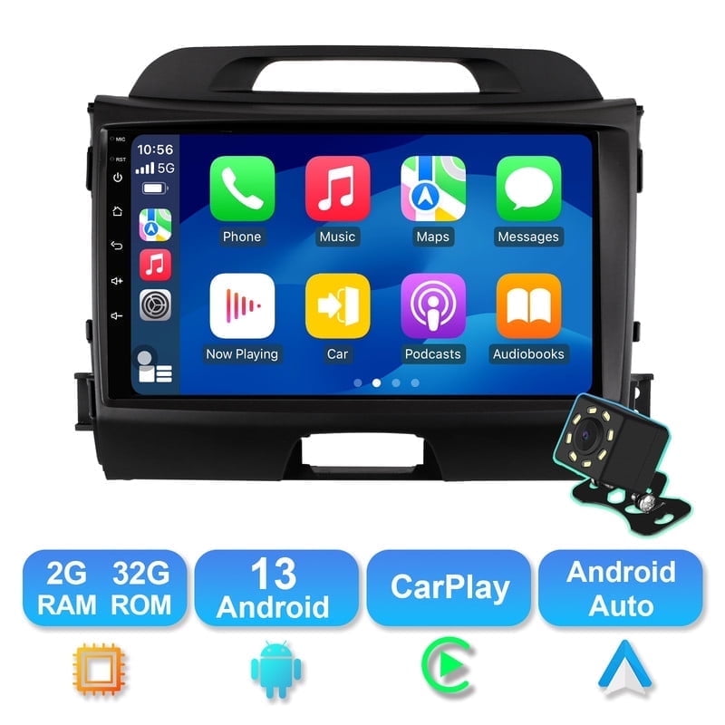 Android 13 Car radio for KIA Sportage 3 2010-2016 Multimedia Stereo Wireless Carplay Android ...