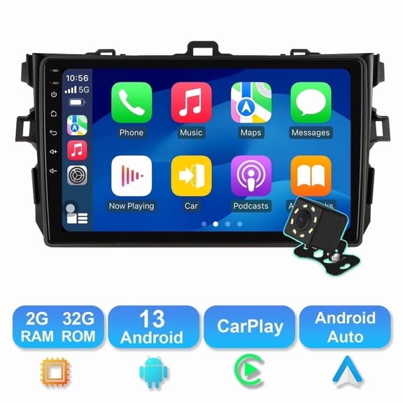 Android 13 Car radio for Toyota Camry 2006-2011 Multimedia Stereo ...
