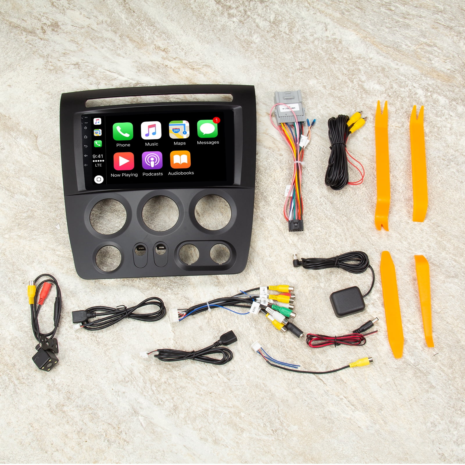 Android 13 Carplay Car GPS Navi Wifi Radio Stereo for 2005-2010 Hummer ...