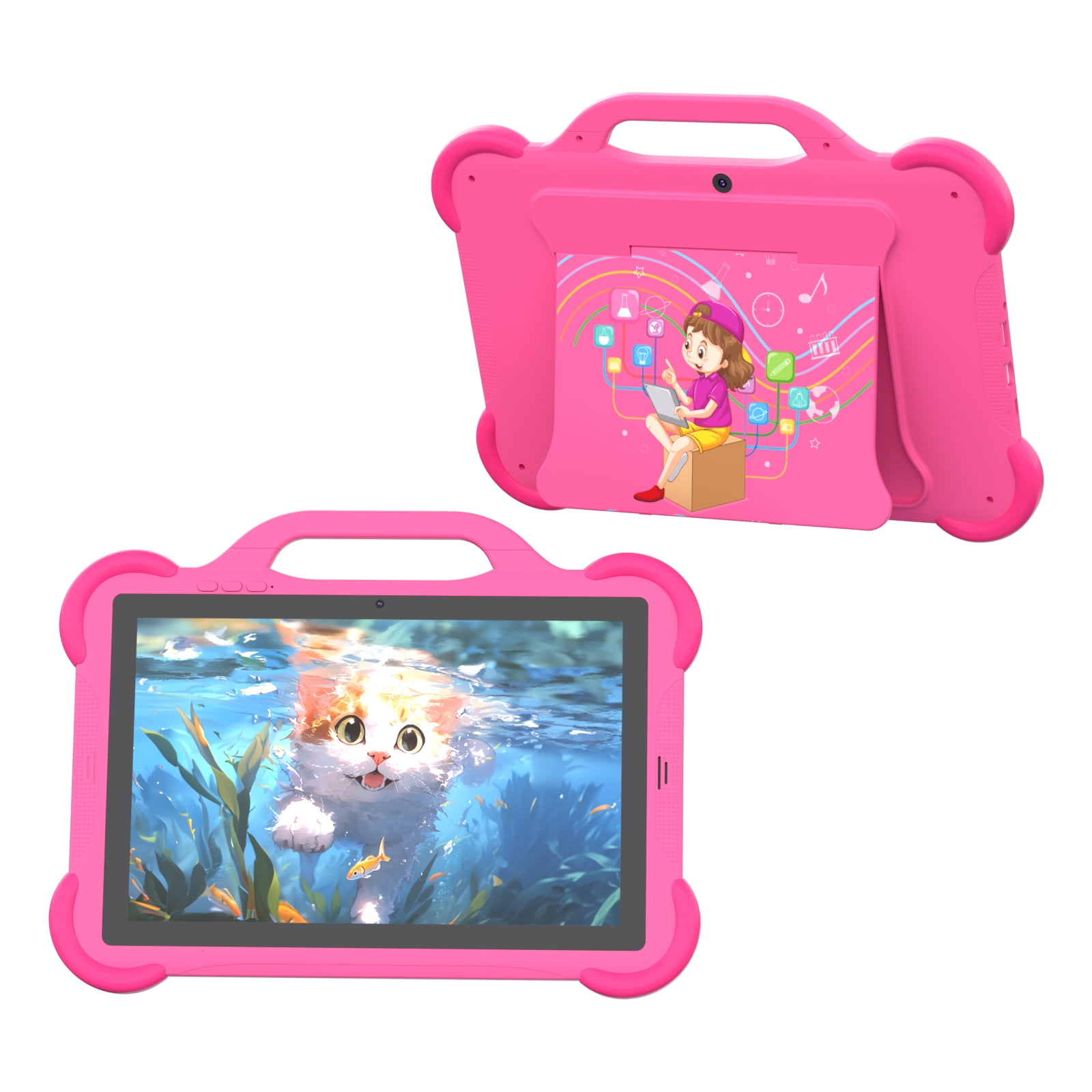 Android 13, 10 inch Kid-Friendly Tablet, 8GB RAM, 64GB ROM, Eye ...