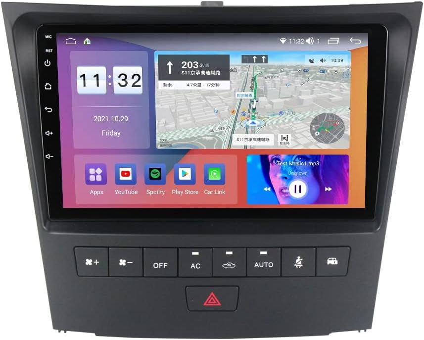 Android 13 Radio for for LEXUS GS300 GS350 GS400 GS430 GS450h GS460 ...