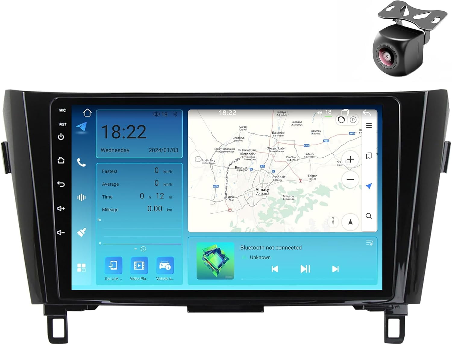 Android 13 System for Nissan Qashqai J11 X-Trail 3 T32 2013 2014-2017 2 DIN Car Stereo With FM ...