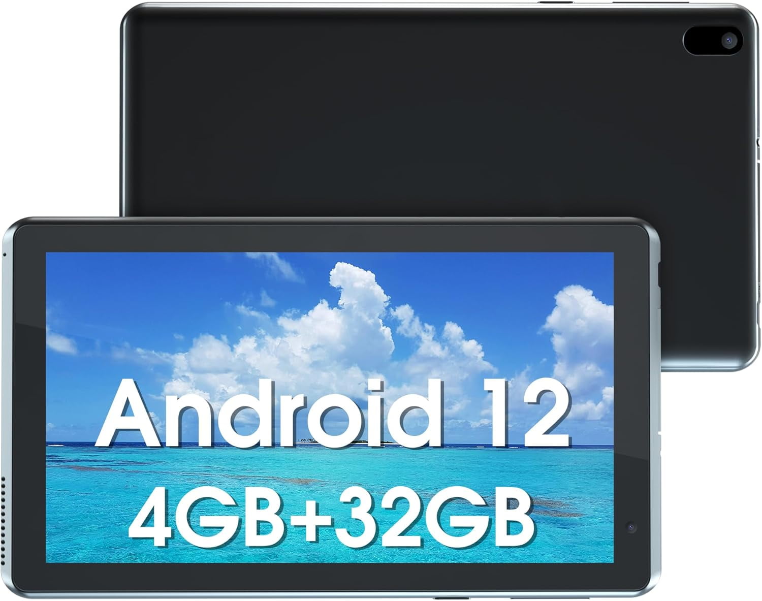 Android 12 Tablet 7 inch, 4GB RAM 32GB ROM 512GB Expand Tablets, Quad ...