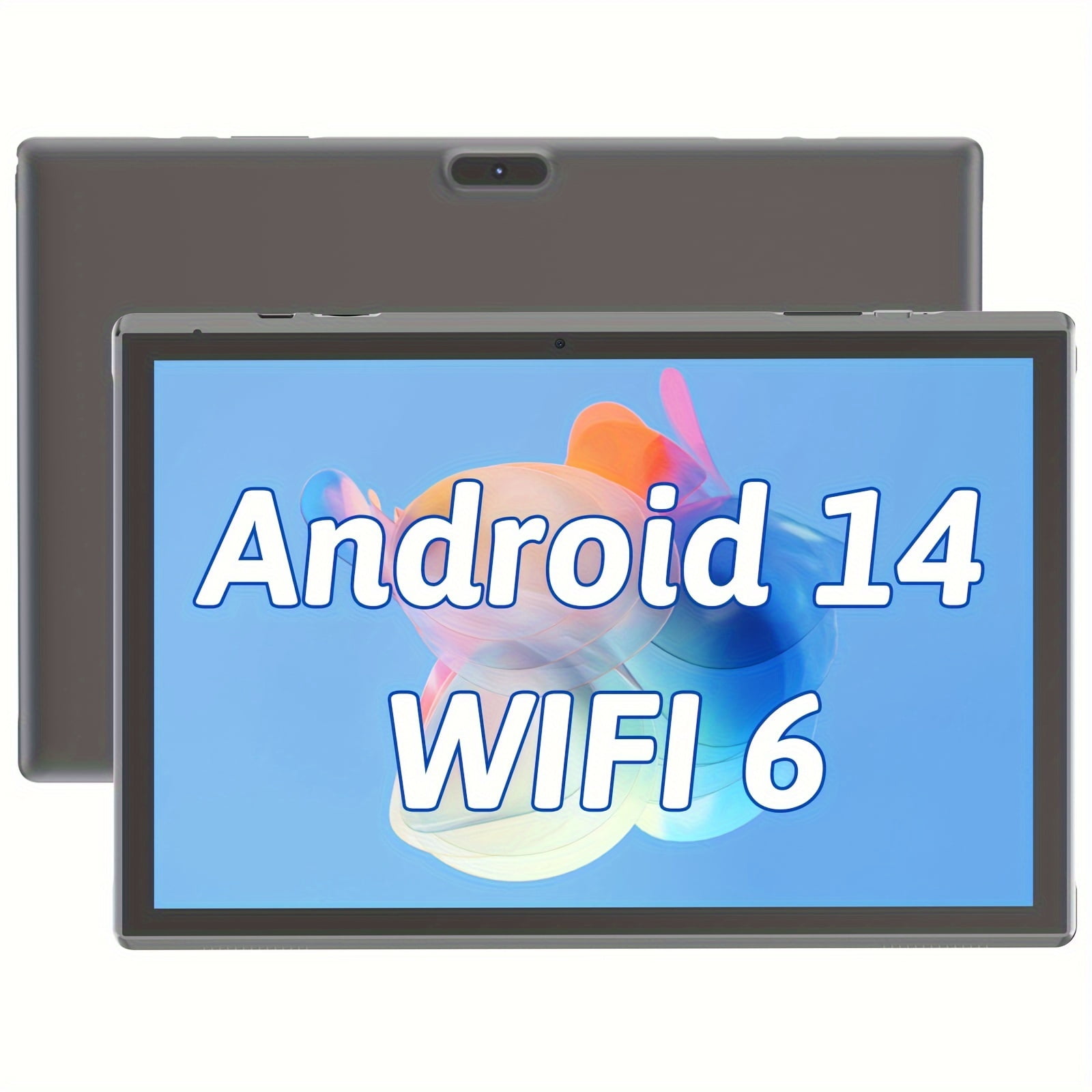 Android 14 10.1-Inch Tablet, RK3326S Quad-Core, 6GB Expandable RAM+32GB ...