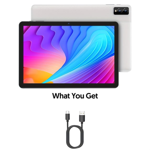 Android 14 10 Inch Tablet 8GB(3+5) RAM 32GB ROM 1TB Expandable Octa ...