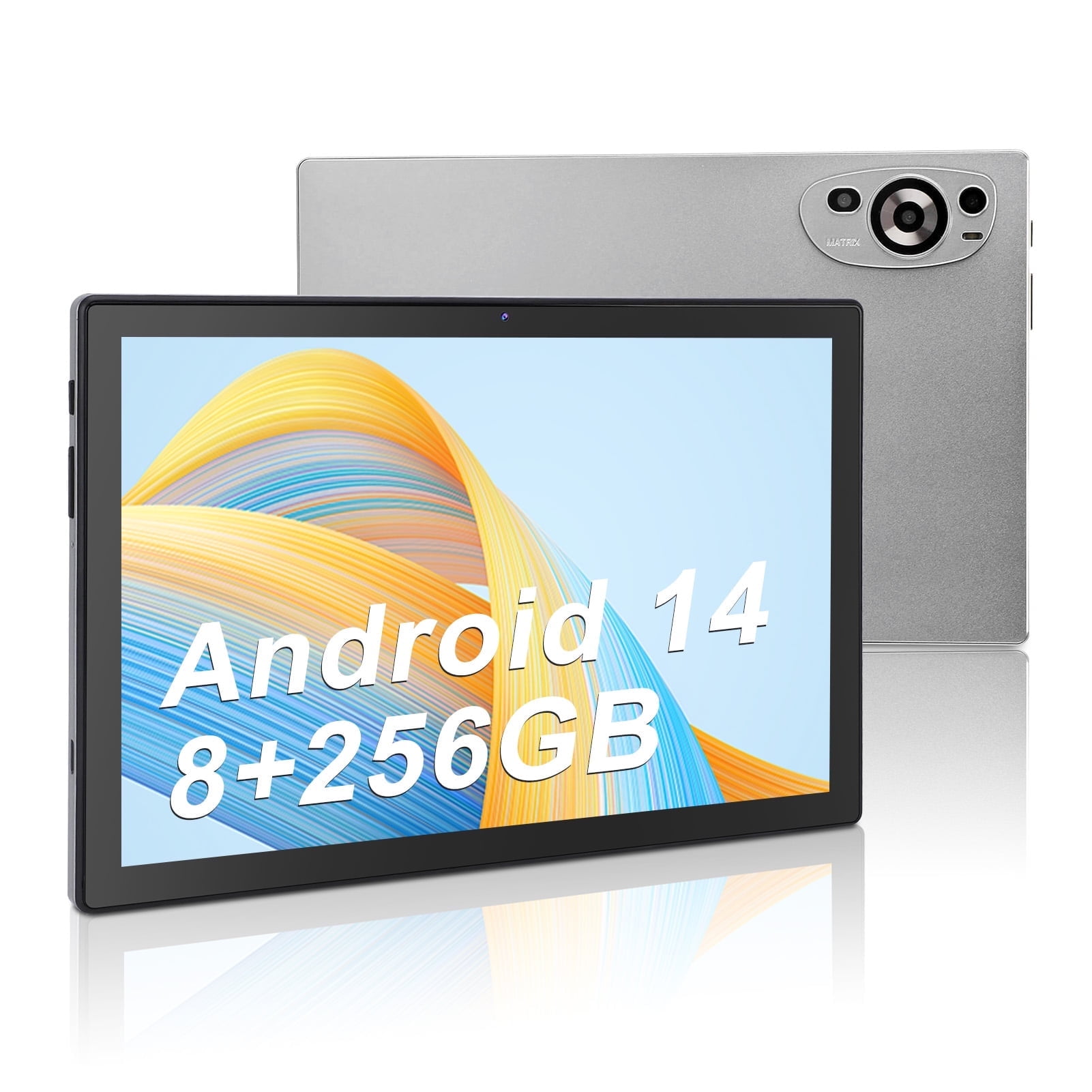 Android 14 Tablet, 10.1 Inch Android Tablets 8GB RAM 256GB ROM 128GB ...