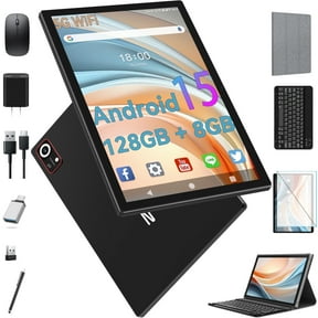 10.1in Android 14 Tablet 14gb RAM 128gb ROM, Octa-Core 4G Cellular ...