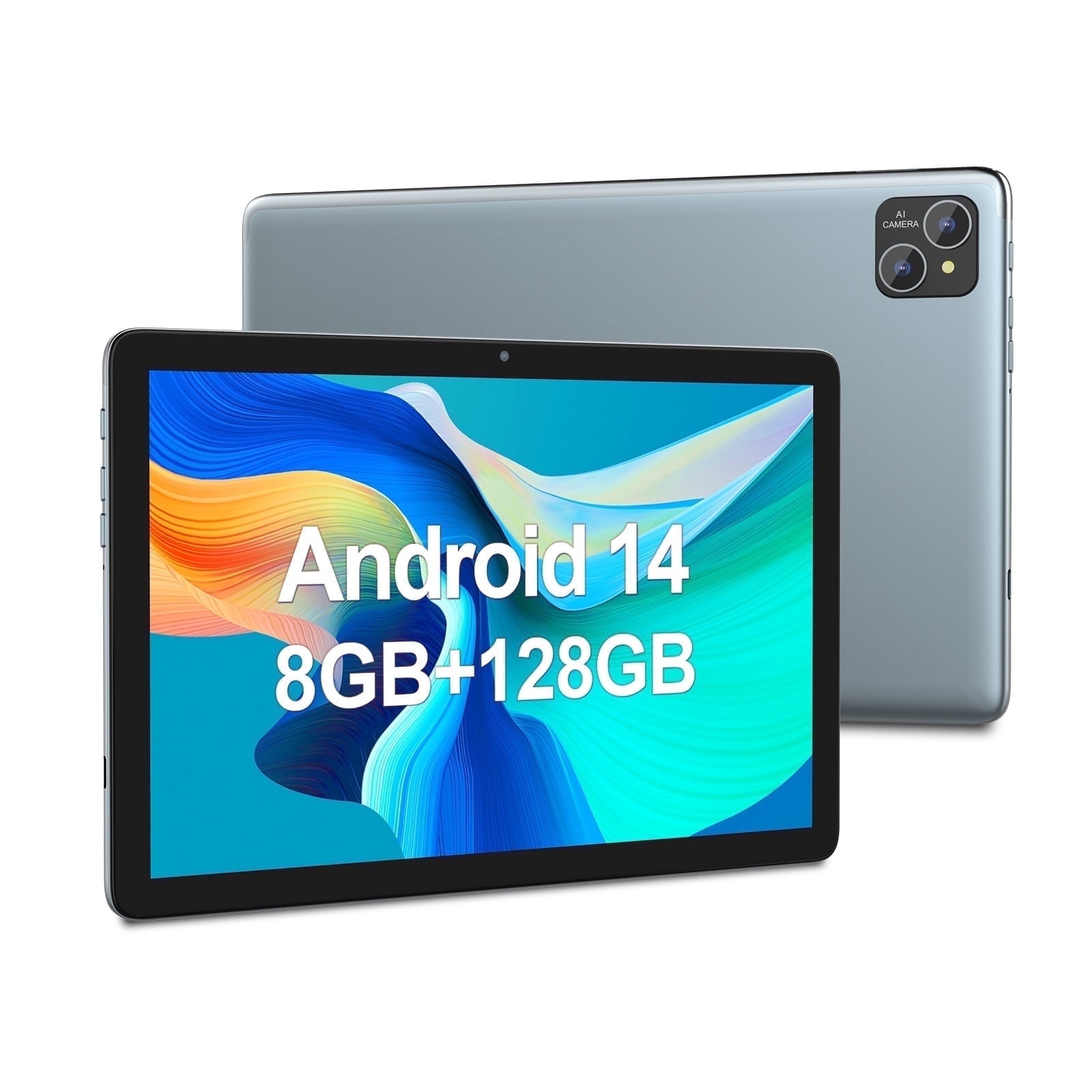 Android 14 Tablet 10 inch 128GB ROM 8GB RAM Google GMS Computer Tablet ...