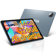 Android 15 Tablet,128GB ROM 14GB RAM,10inch 4G Phone Tablet,5G WiFi ...