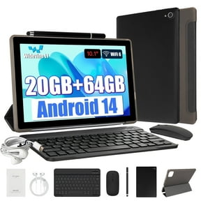 RCA 10” Tablet 4GB Memory 64GB Storage, Android 14, Keyboard Included ...
