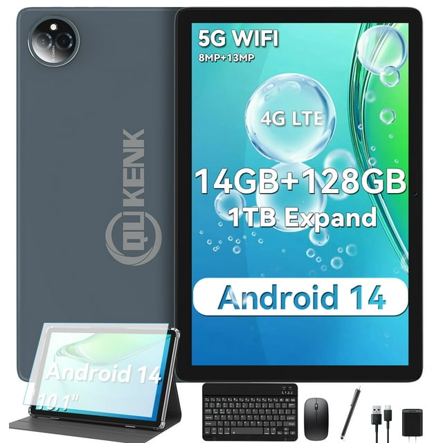 Kids Tablet, 10 inch Big Electronics, Android 12.0 Toddler Tablet with ...