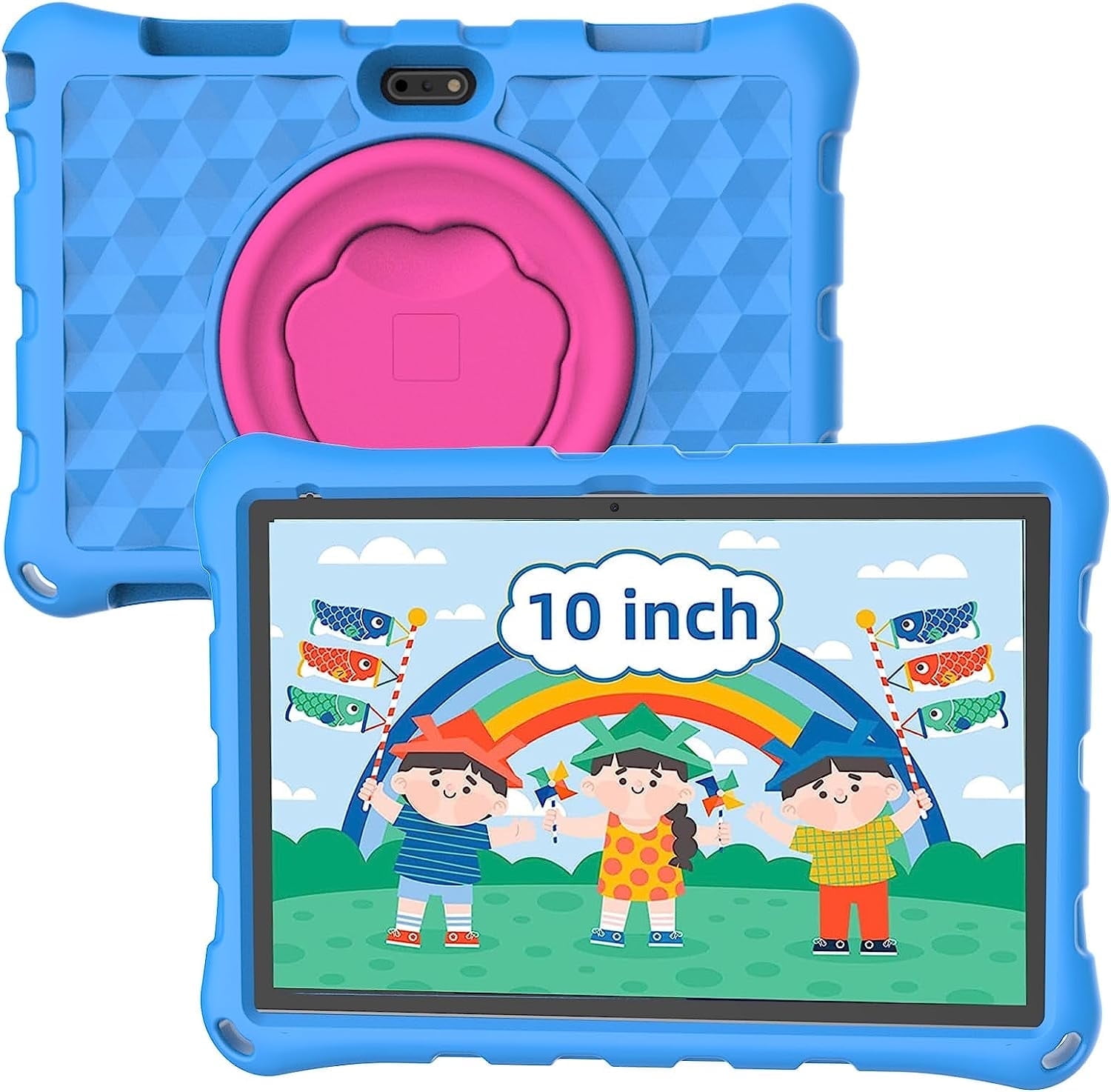 10 inch Kids Tablet, Android 12, 32GB ROM+4GB RAM, Quad-core, HD Touch ...