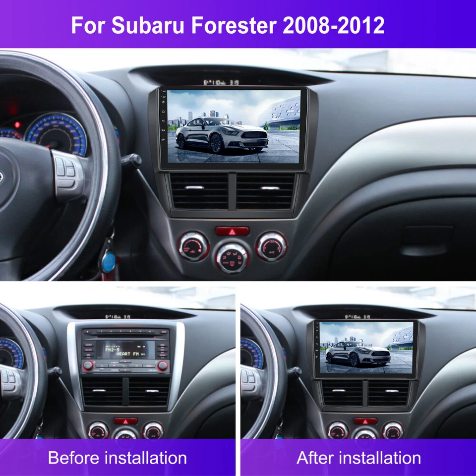 Android 15 Car Stereo Radio Compatible for Subaru Forester WRX Impreza ...