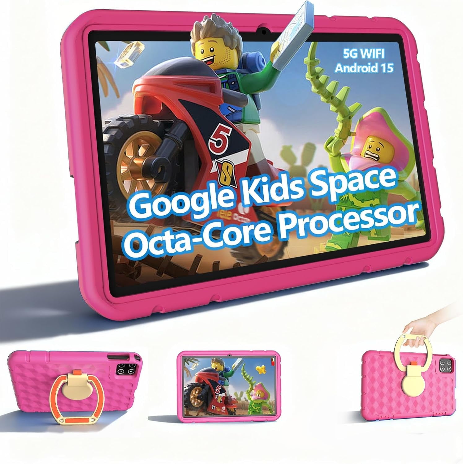 Android 15 Tablet, 10.1 inch Kids Tablet, Octa-core CPU, 20GB+128GB+1TB ...