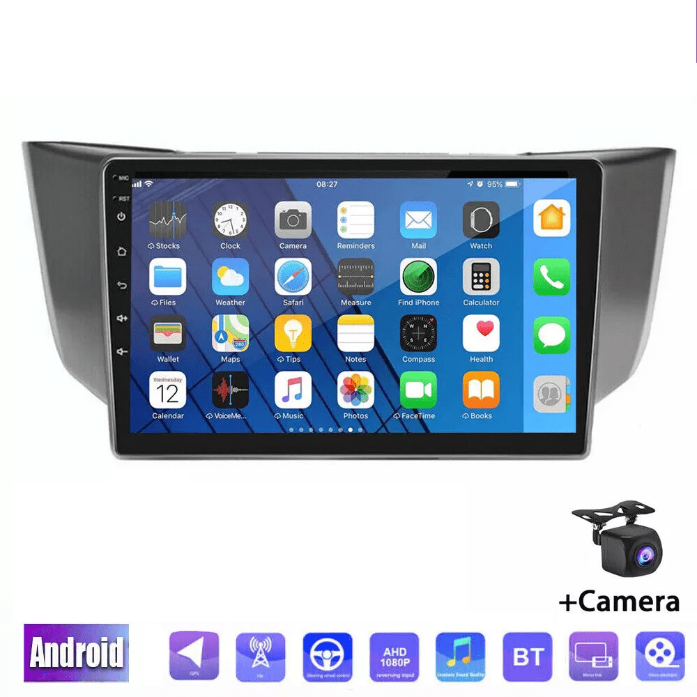 Android 9" Stereo Radio GPS Nav for Lexus RX300 RX330 RX350 RX400H 2003 ...