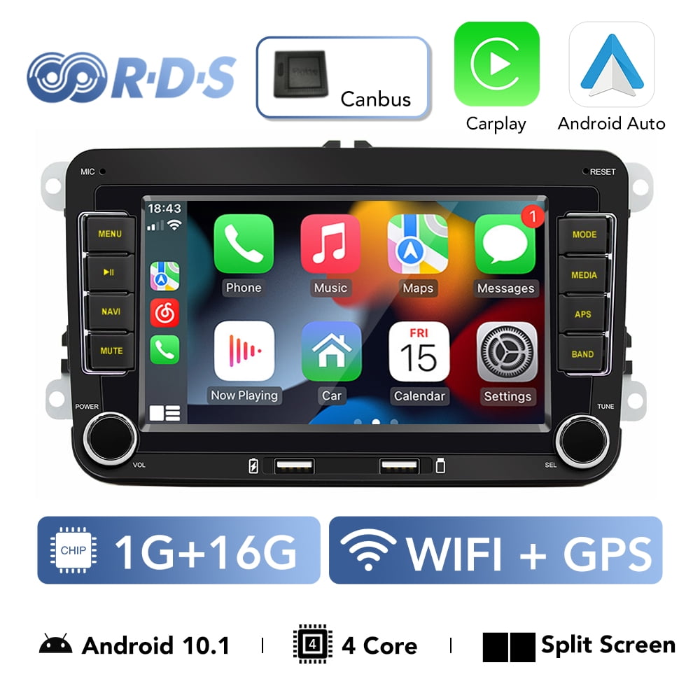Android Car Radio Carplay for VW Volkswagen Jetta Passat Golf Polo 7 ...