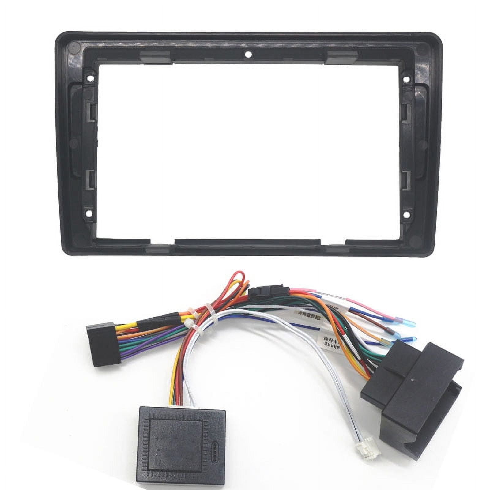 Android Car Radio Frame Kit For VW Passat B5 Bora Golf IV SKODA Octavia ...
