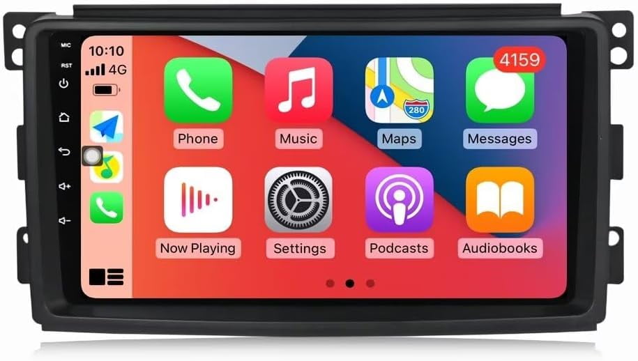 Android Car Radio Stereo Navigation for Mercedes Benz Smart Fortwo 2006 ...