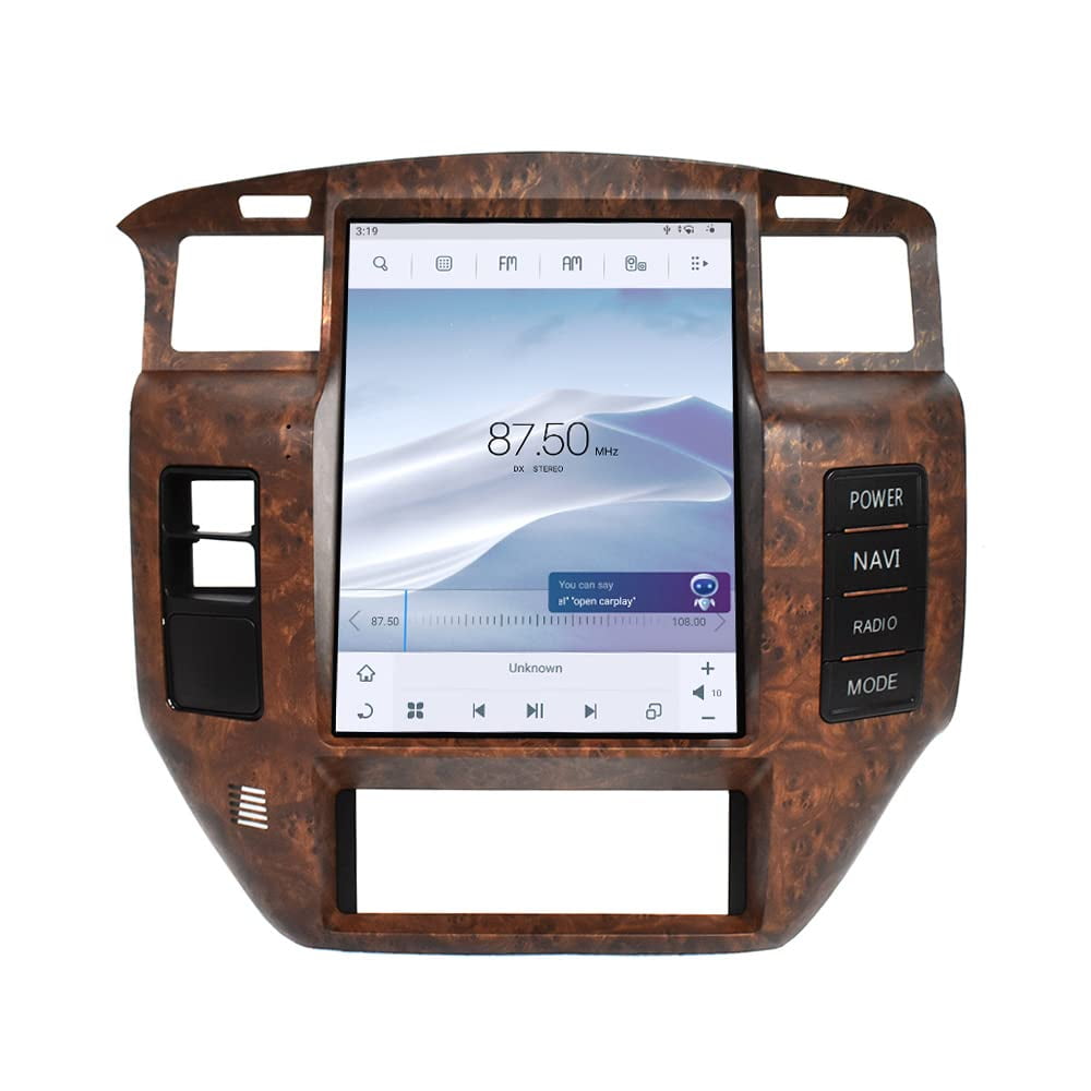 Android Car Radio for Nissan Patrol Y61 2004-2019 Touch Screen Carplay GPS Navgation Car Head ...